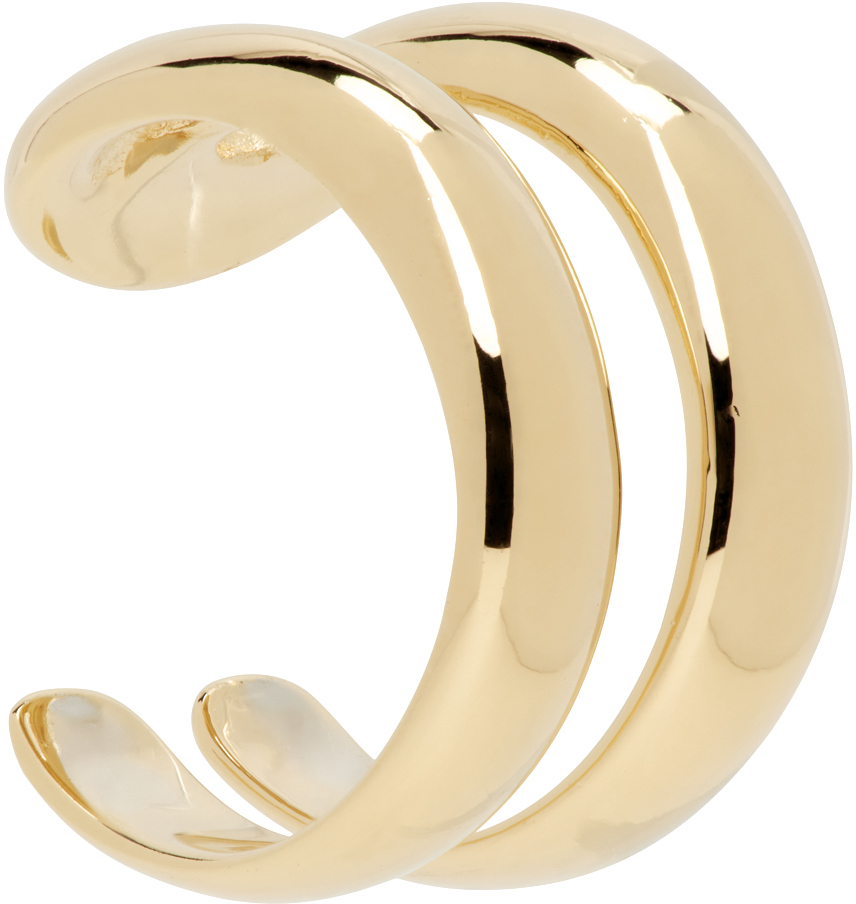 JW Anderson Gold Bumper Moon Single Ear Cuff JW Anderson