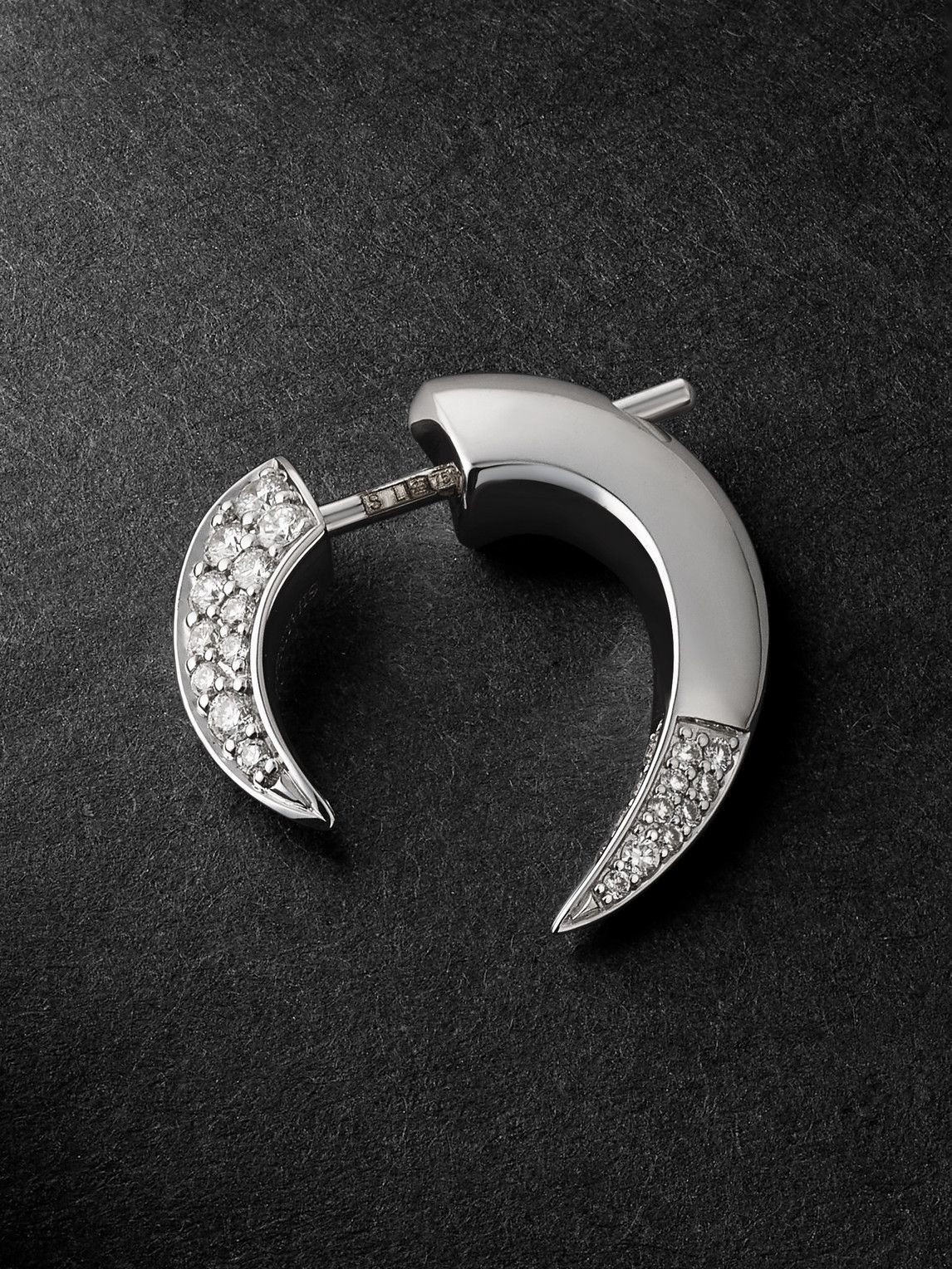 Shaun Leane - Talon 18-Karat White Gold and Diamond Single Earring ...