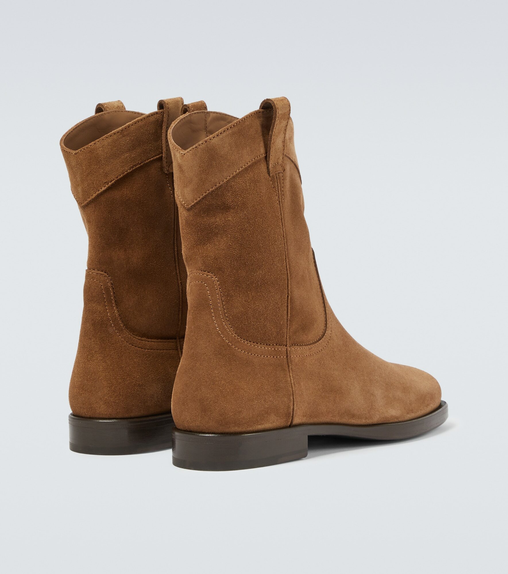 Lemaire - Suede cowboy boots Lemaire