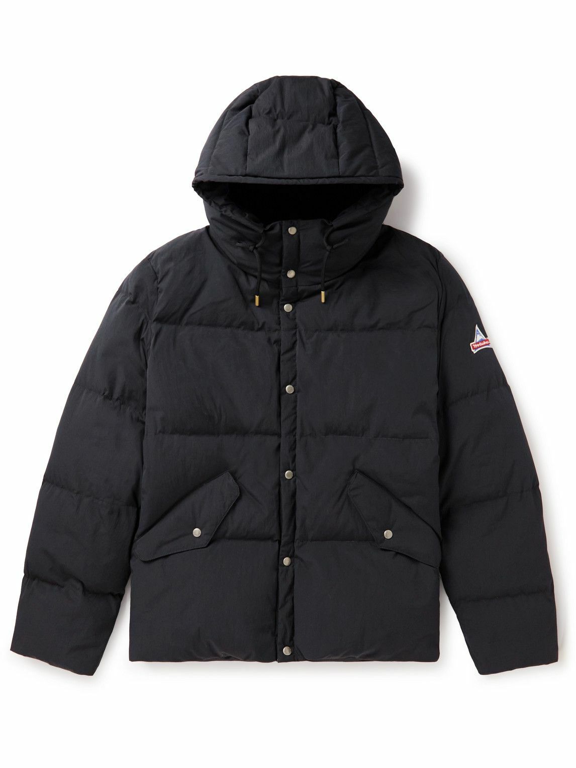 Holubar - Crinkle M138 Quilted Cotton-Blend Shell Hooded Down Jacket ...