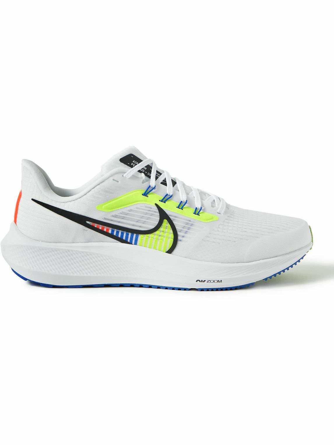 Nike Running - Air Zoom Pegasus 39 Rubber-Trimmed Mesh Running Sneakers ...