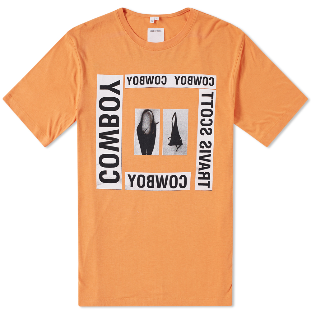 Helmut Lang x Travis Scott Cowboy Square Print Tee Helmut Lang