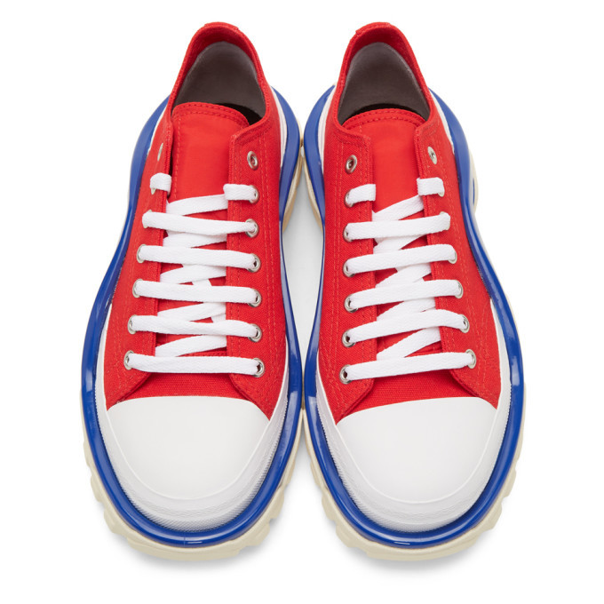 Raf Simons Red adidas Originals Edition Detroit Runner Sneakers Raf Simons