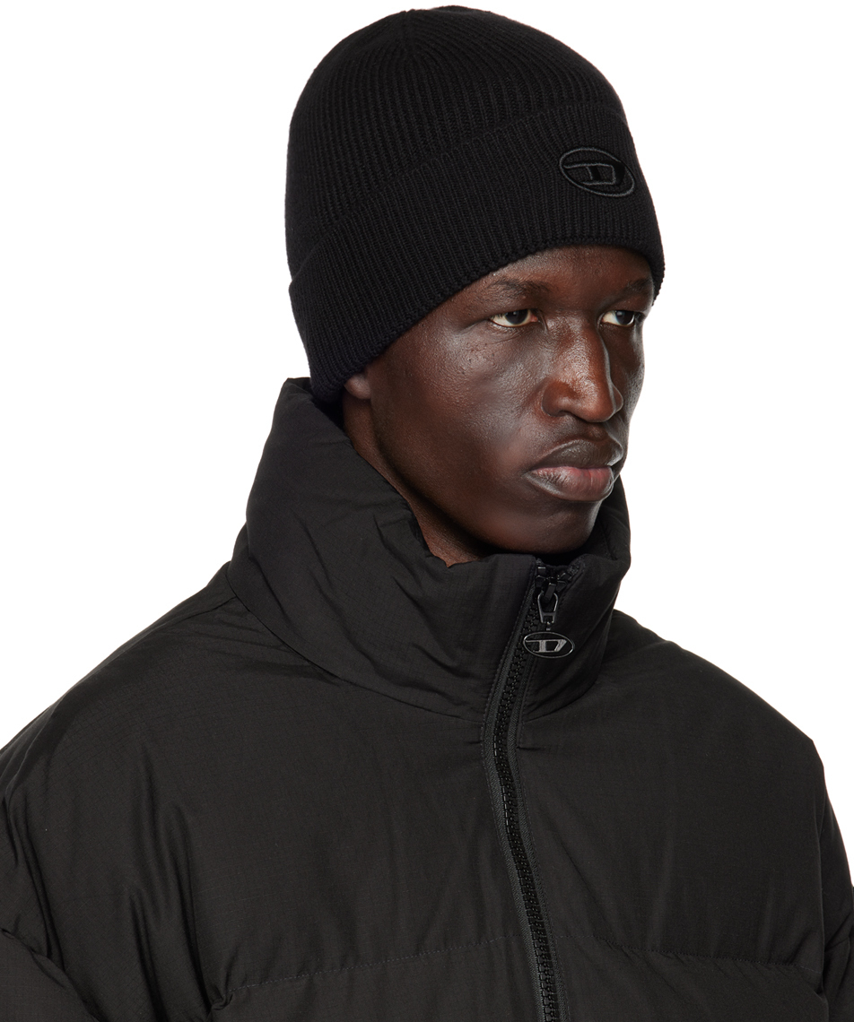 Diesel Black K-Coder-Fully Beanie Diesel