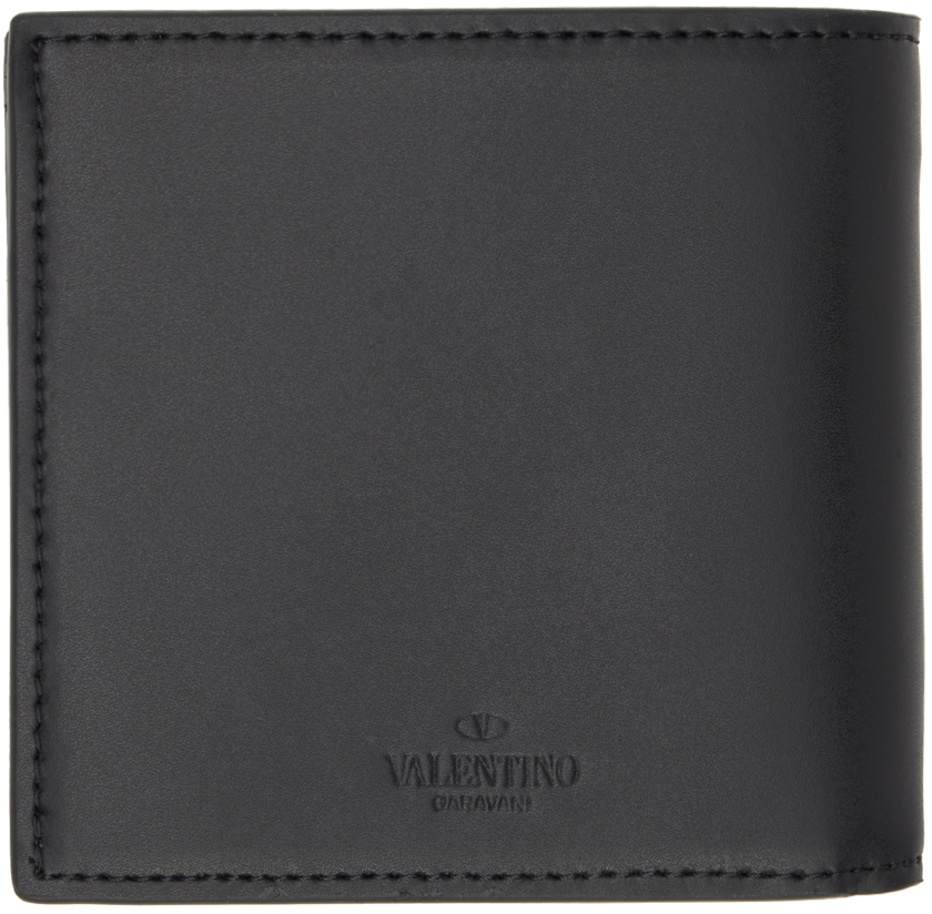 Valentino Garavani Black VLTN Wallet Valentino Garavani