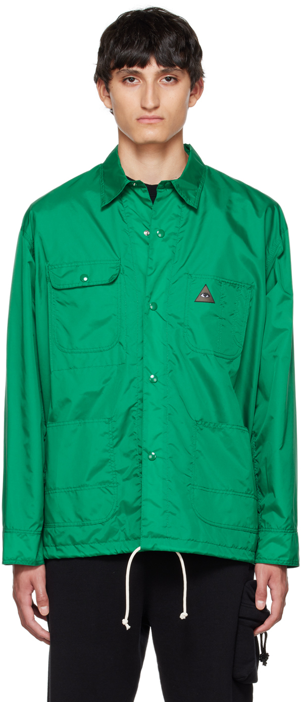 Undercover Green Nylon Jacket Undercover
