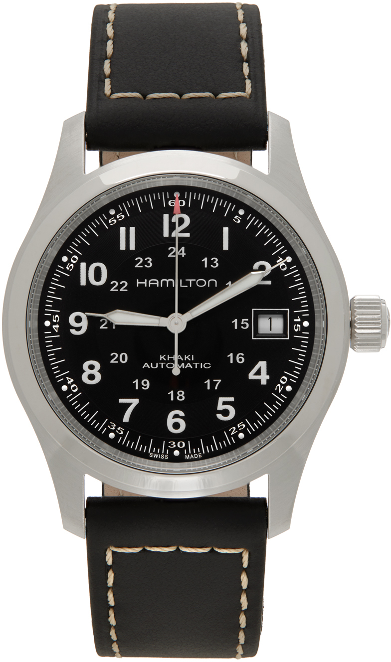 Hamilton Black Khaki Field Automatic Watch Hamilton
