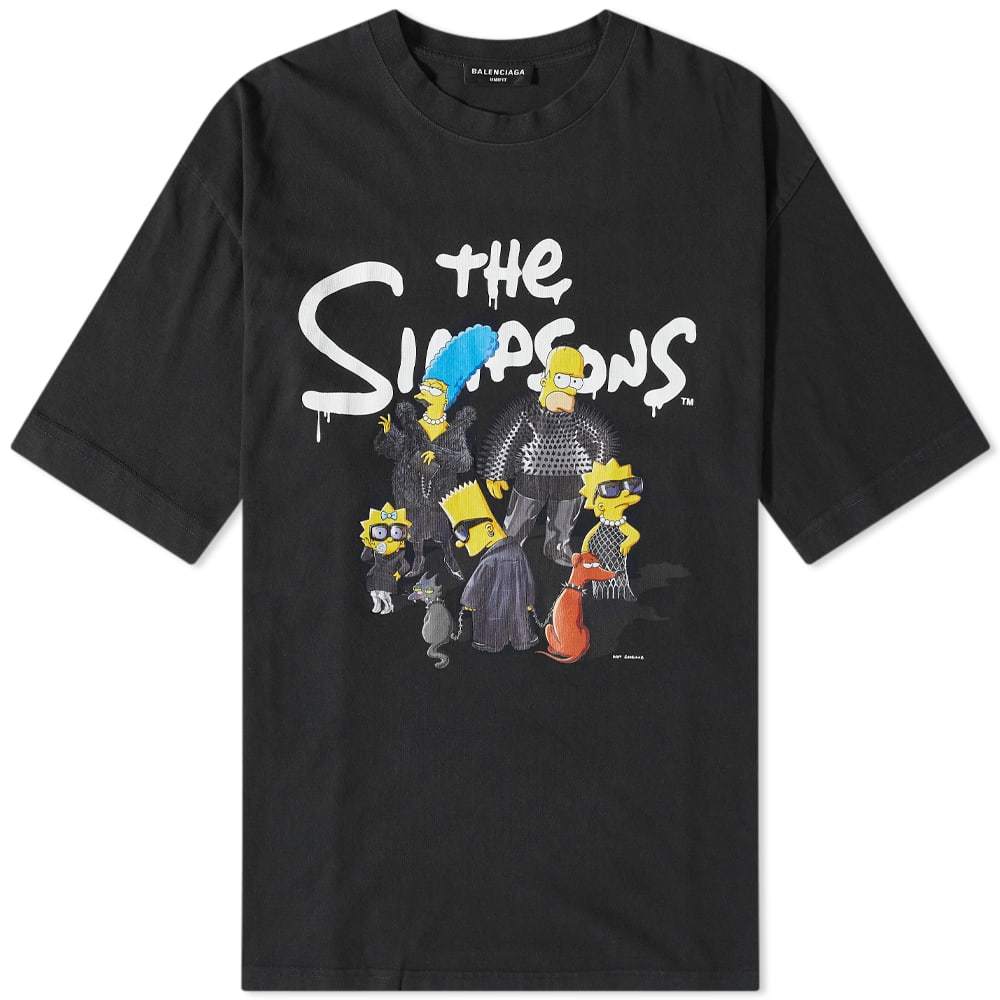 Balenciaga X The Simpsons Oversized Tee Balenciaga