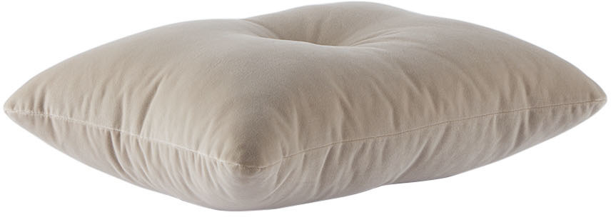 HAY Beige Velvet Dot Cushion HAY