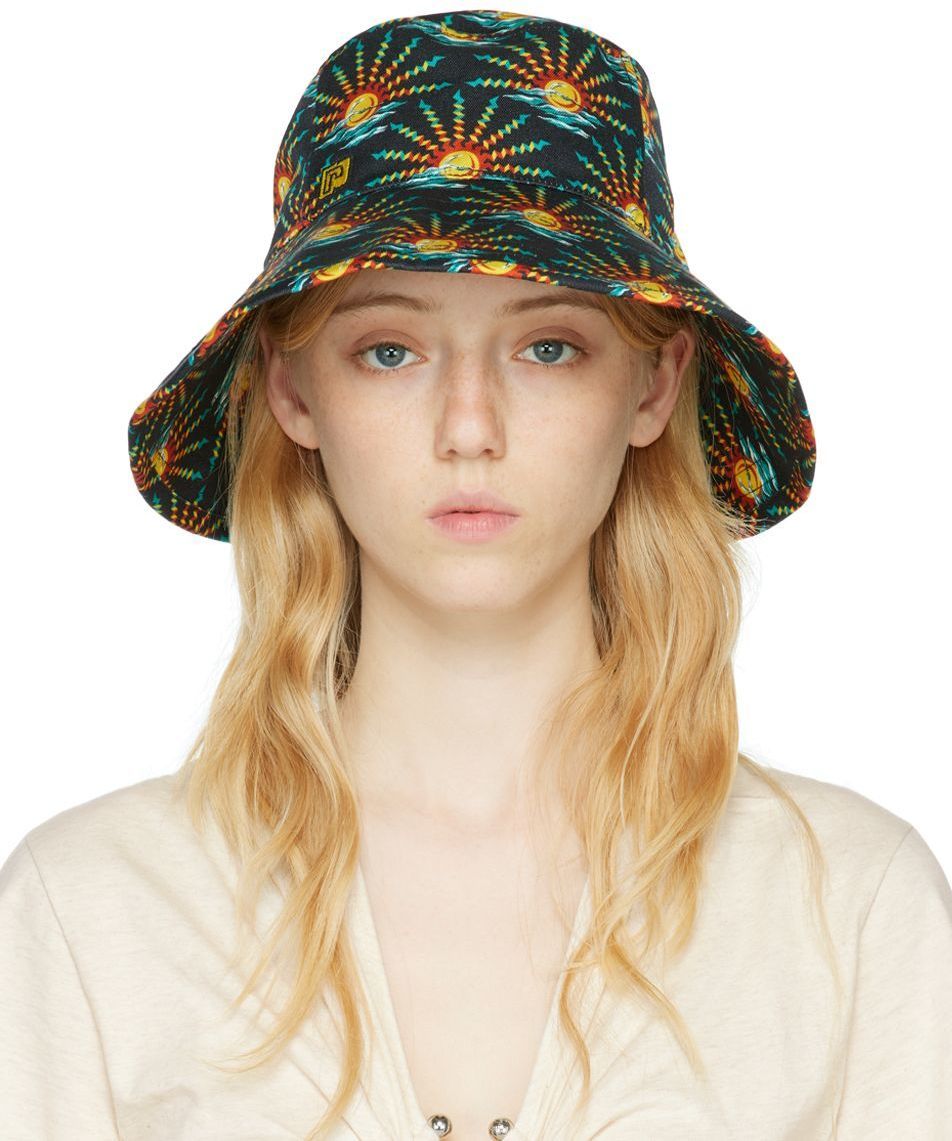Paco Rabanne Black Sunset Bucket Hat Paco Rabanne