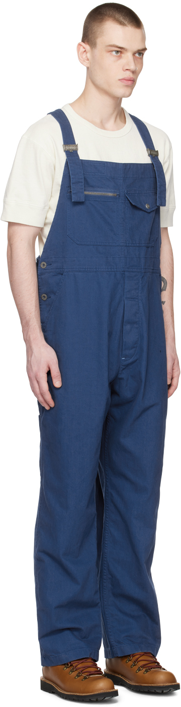 Nigel Cabourn Blue Original Lybro Overalls Nigel Cabourn