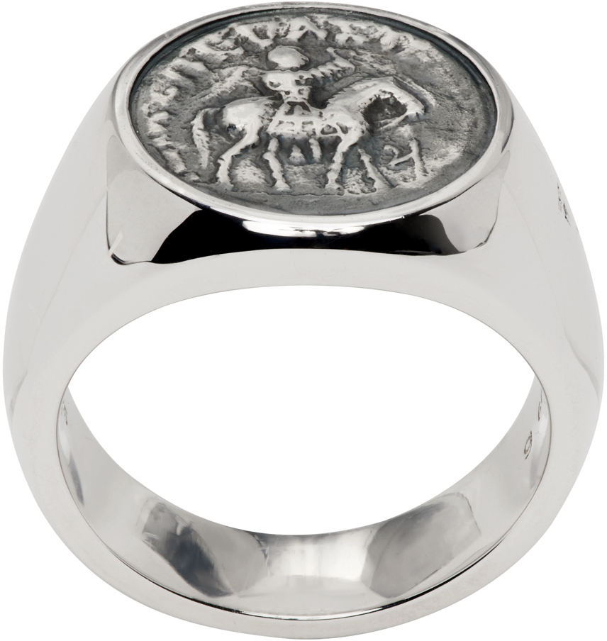Tom Wood Silver Coin Ring Tom Wood