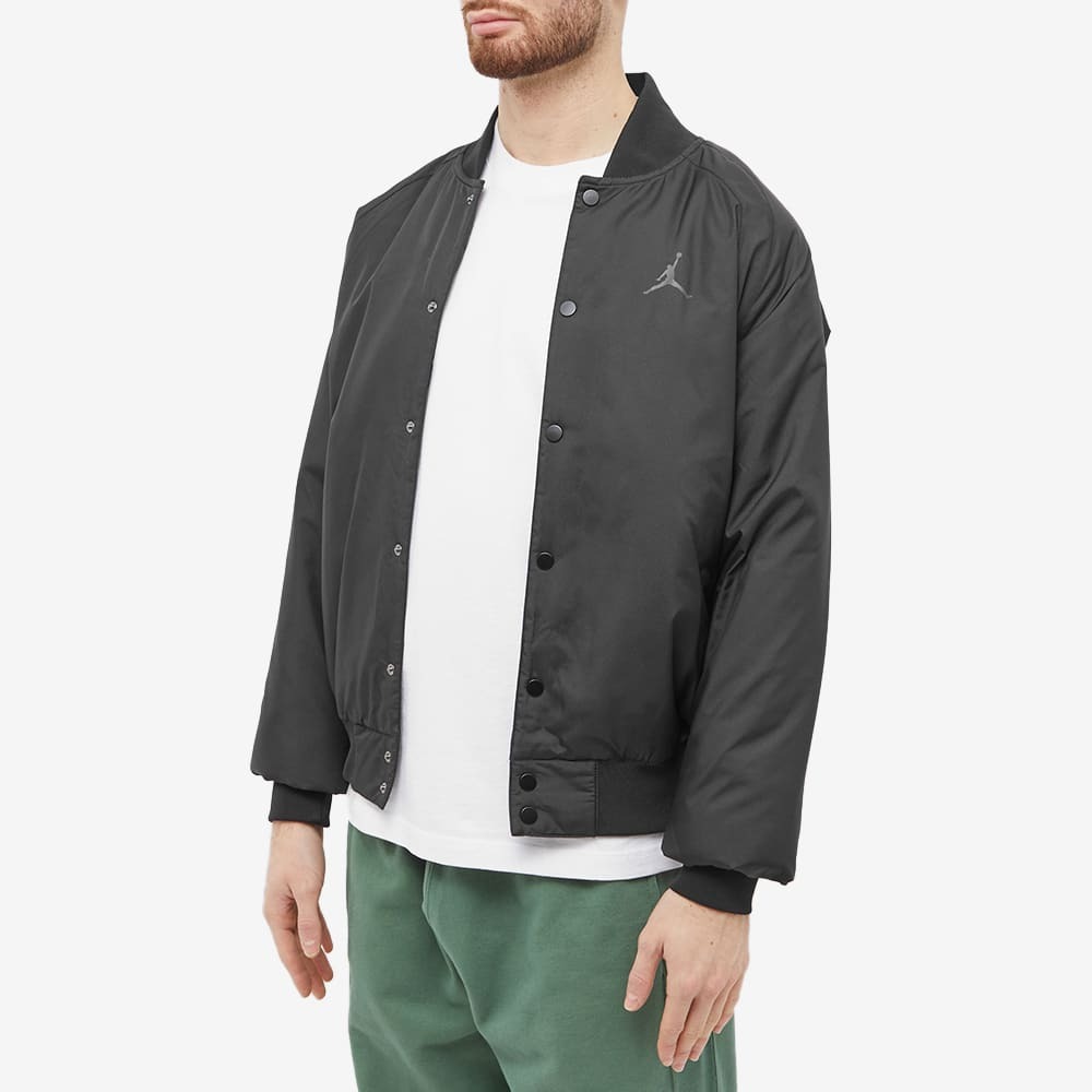 Nike Men's Air Jordan Sport Varsity Jacket in Black Nike