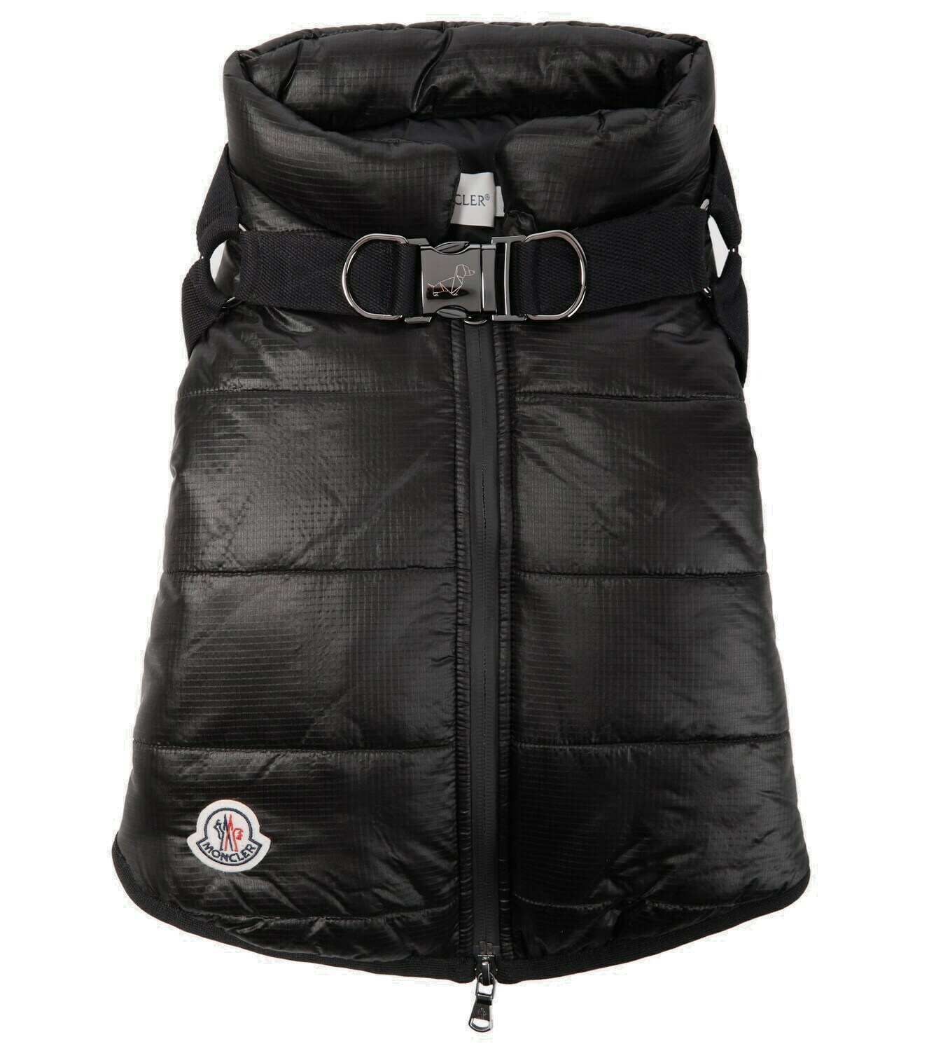 Moncler Genius - x Poldo Dog Couture dog coat with harness Moncler Genius