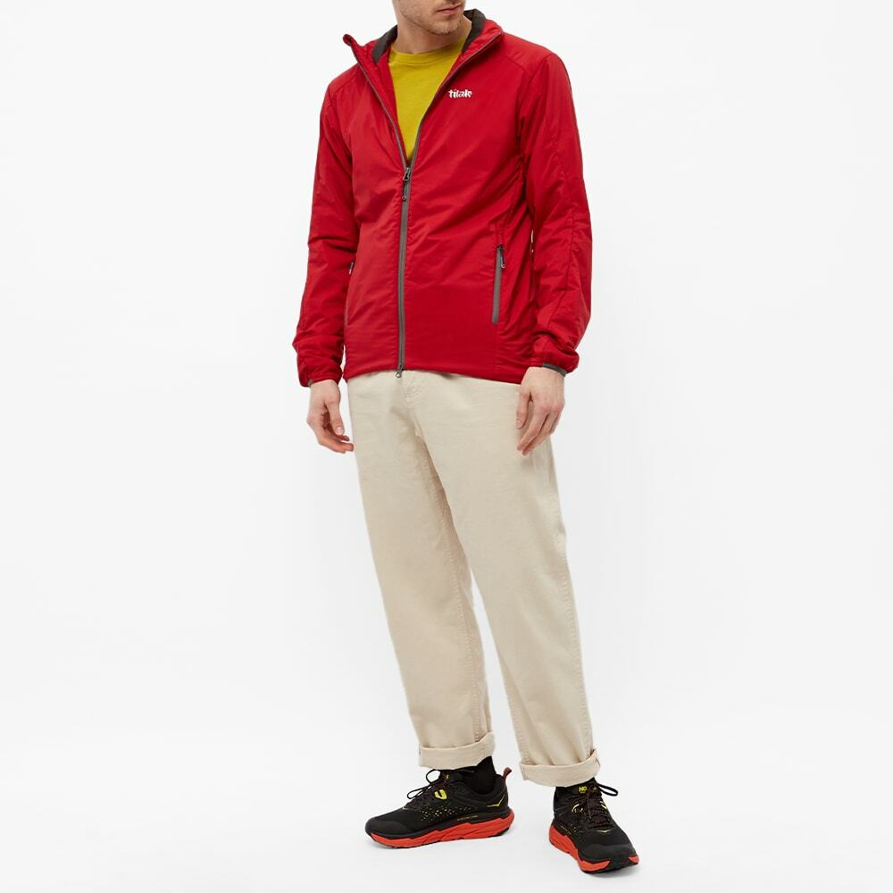 Tilak Men's Verso Jacket in Chilli Red Tilak