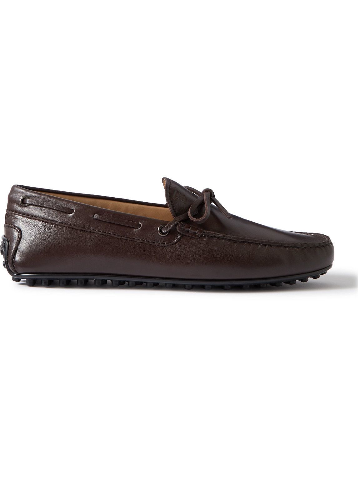 Tod's - Gommino Leather Driving Shoes - Brown Tod's