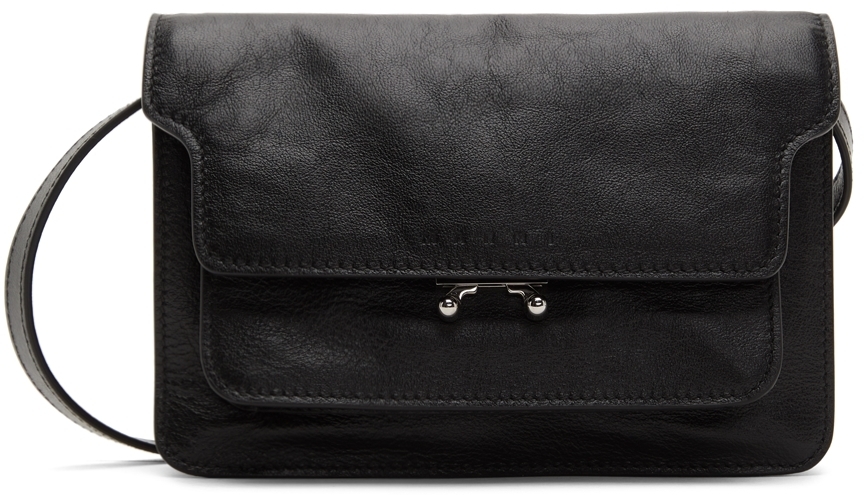 Marni Black Soft Mini Trunk Bag Marni