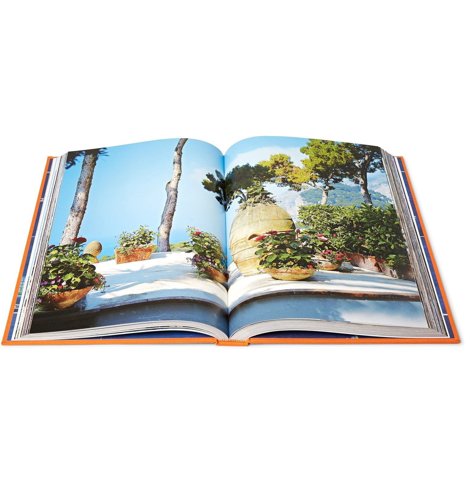 Assouline - Capri Dolce Vita Hardcover Book - Orange Assouline