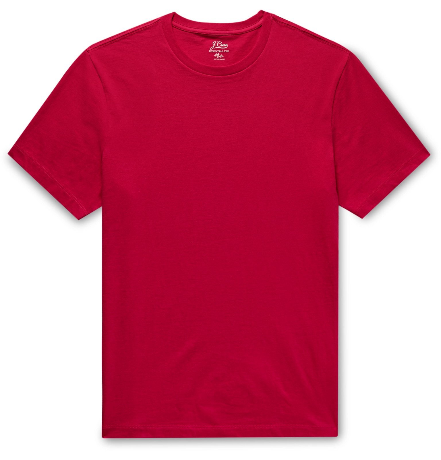 J.Crew - Essential Cotton-Jersey T-shirt - Red J.Crew