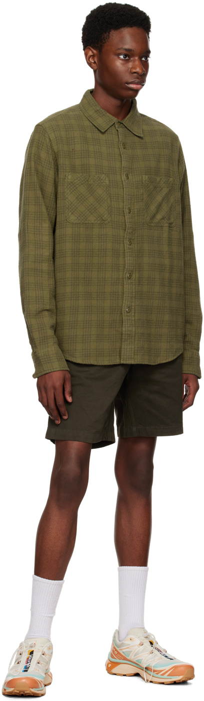 Adsum Green Check Shirt Adsum