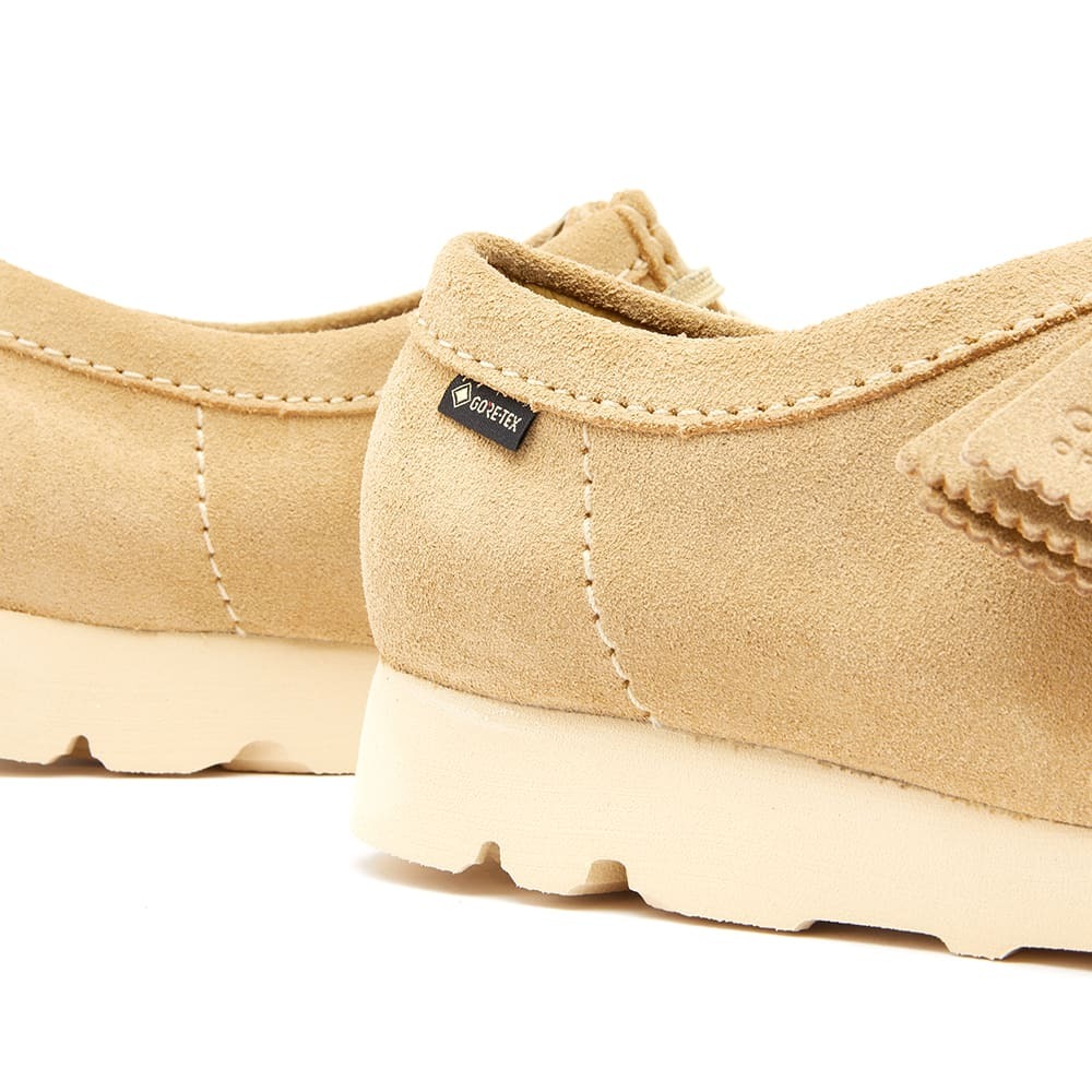 Clarks Originals Women's Wallabee Goretex in Maple Suede Clarks Originals