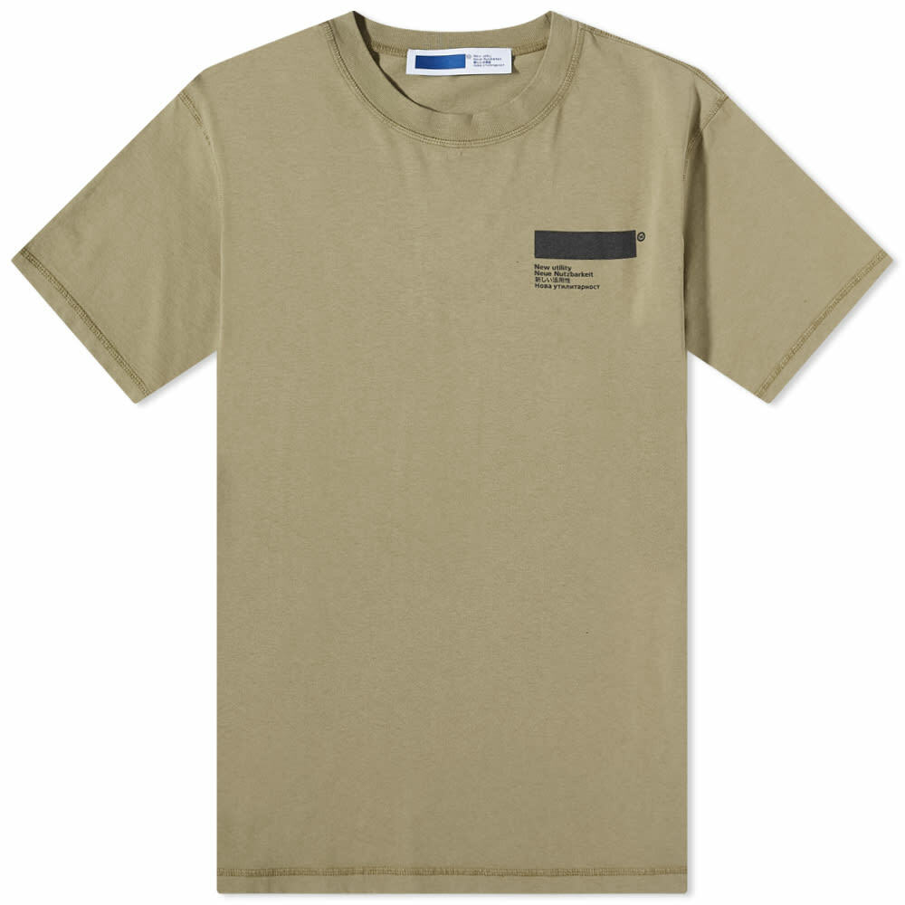 Affix Men's Standardised Logo T-Shirt in Soft Olive Affix