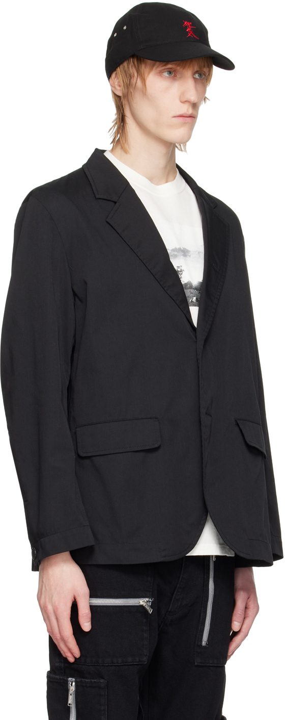 Undercover Black Graphic Blazer Undercover