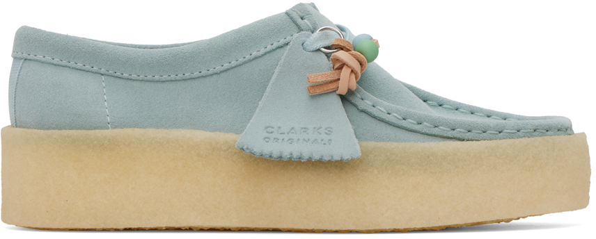 Clarks Originals Blue Wallabee Cup Oxfords Clarks Originals