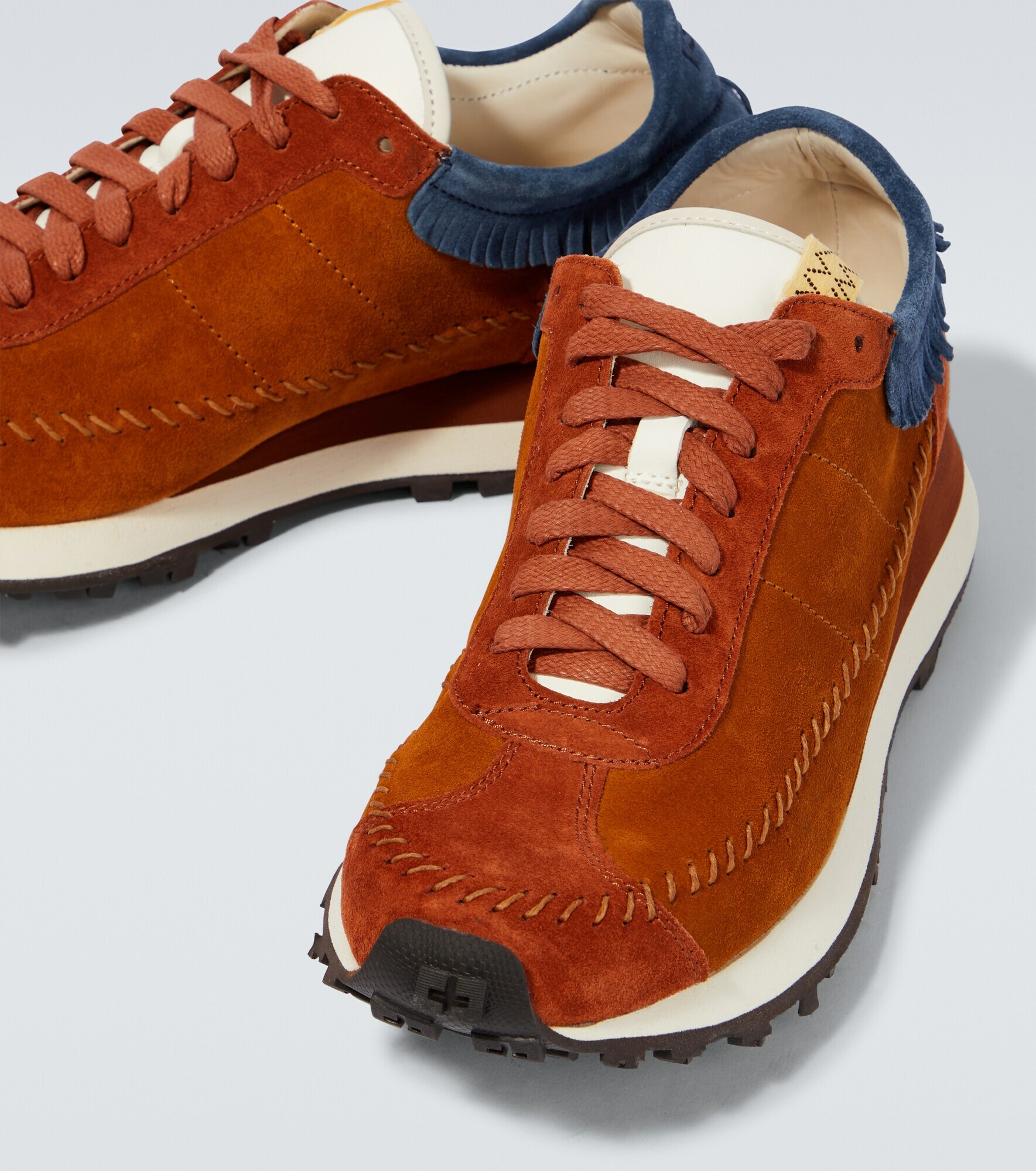 Visvim - Fringed suede sneakers Visvim