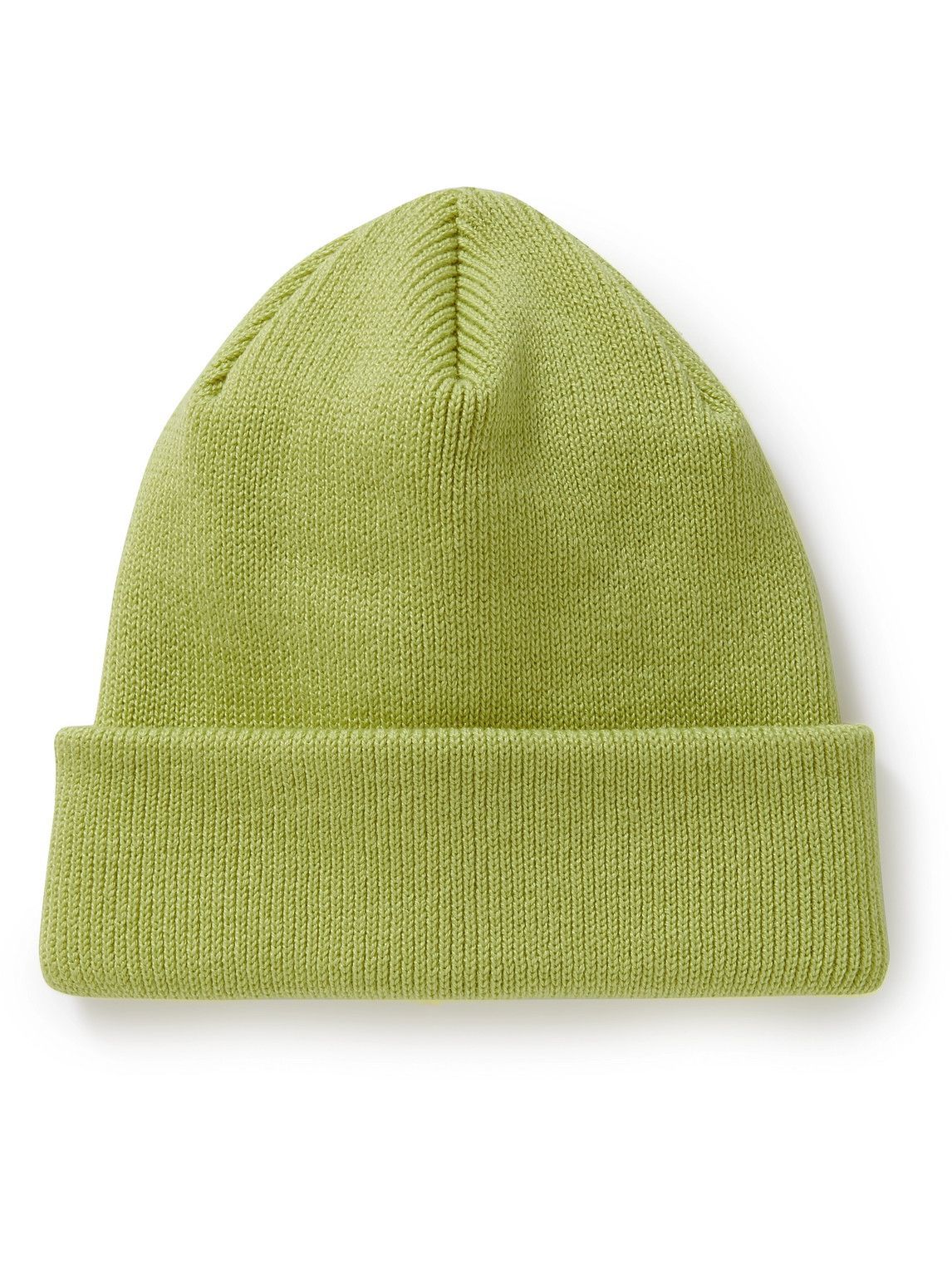 Flagstuff - Ribbed Cotton-Blend Beanie Flagstuff