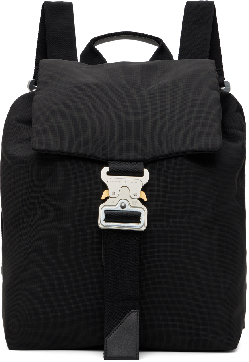 1017 ALYX 9SM Black Oversize Tank Backpack 1017 ALYX 9SM