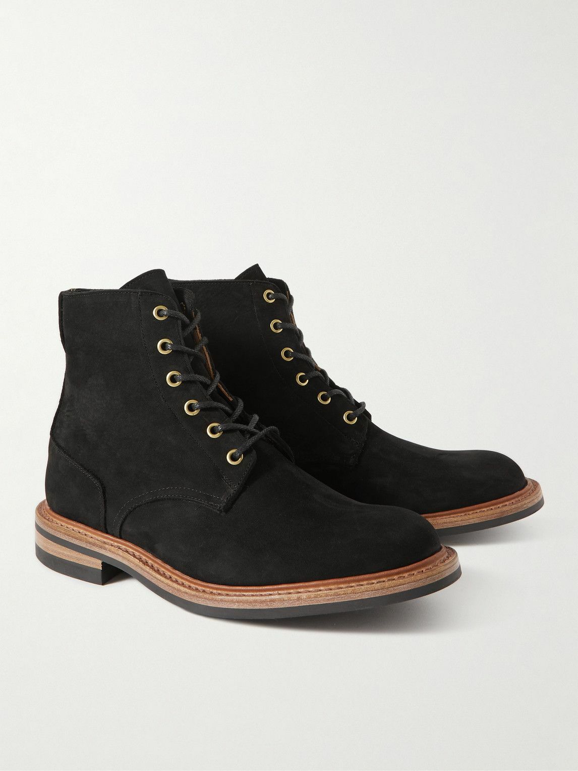 Tricker's - Bernwood Nubuck Boots - Black Tricker's