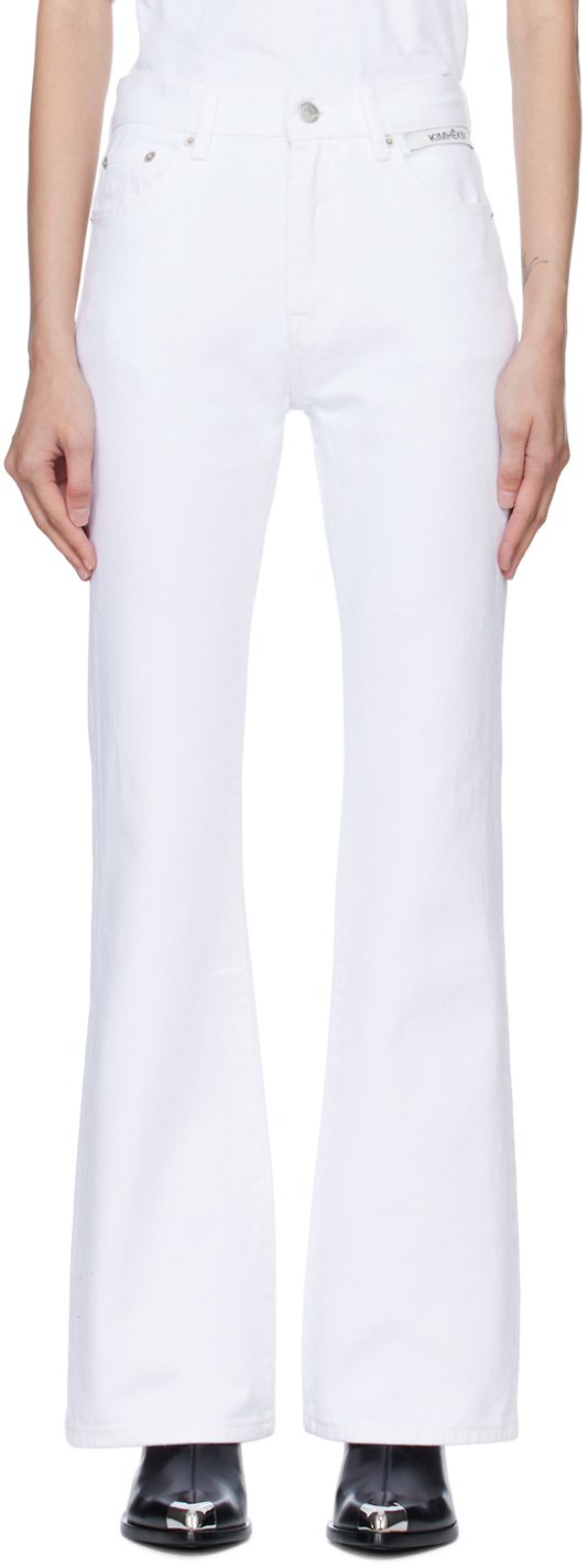KIMHĒKIM White Flared Jeans KIMHĒKIM