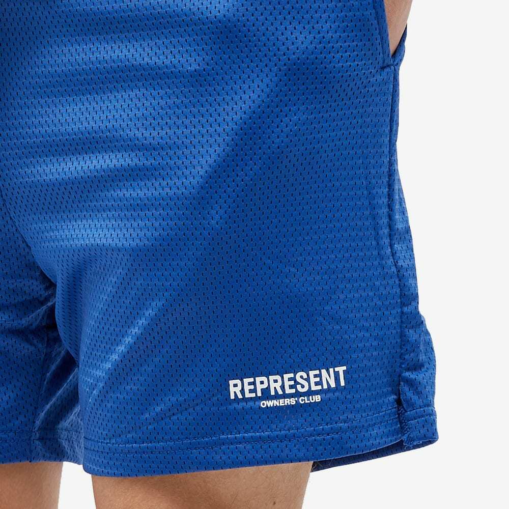 Represent Men's Owners Club Mesh Short in Cobalt Represent