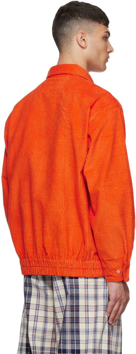 Gentle Fullness Orange Cotton Jacket