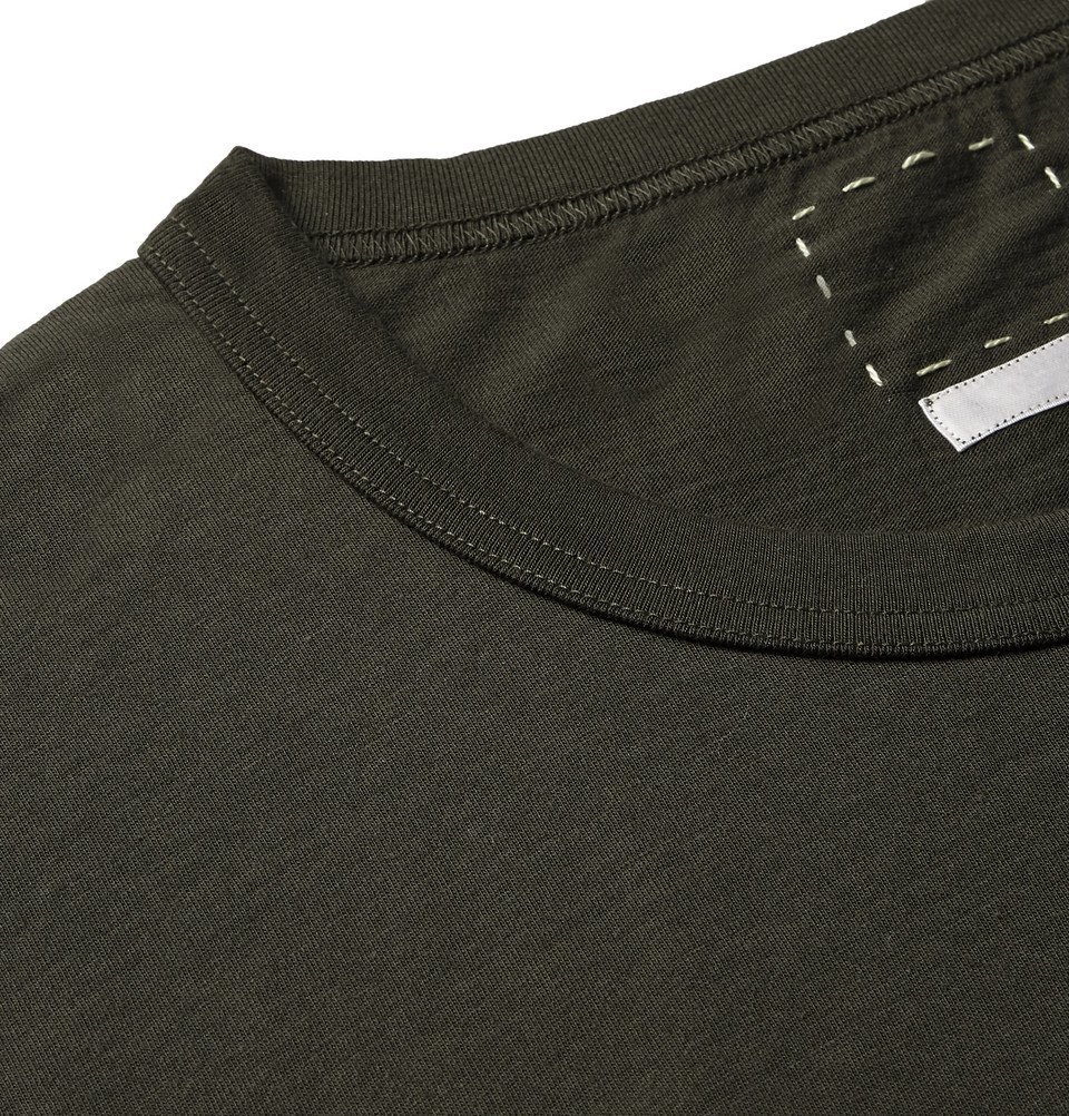 visvim - Logo-Print Cotton-Jersey T-Shirt - Men - Charcoal Visvim