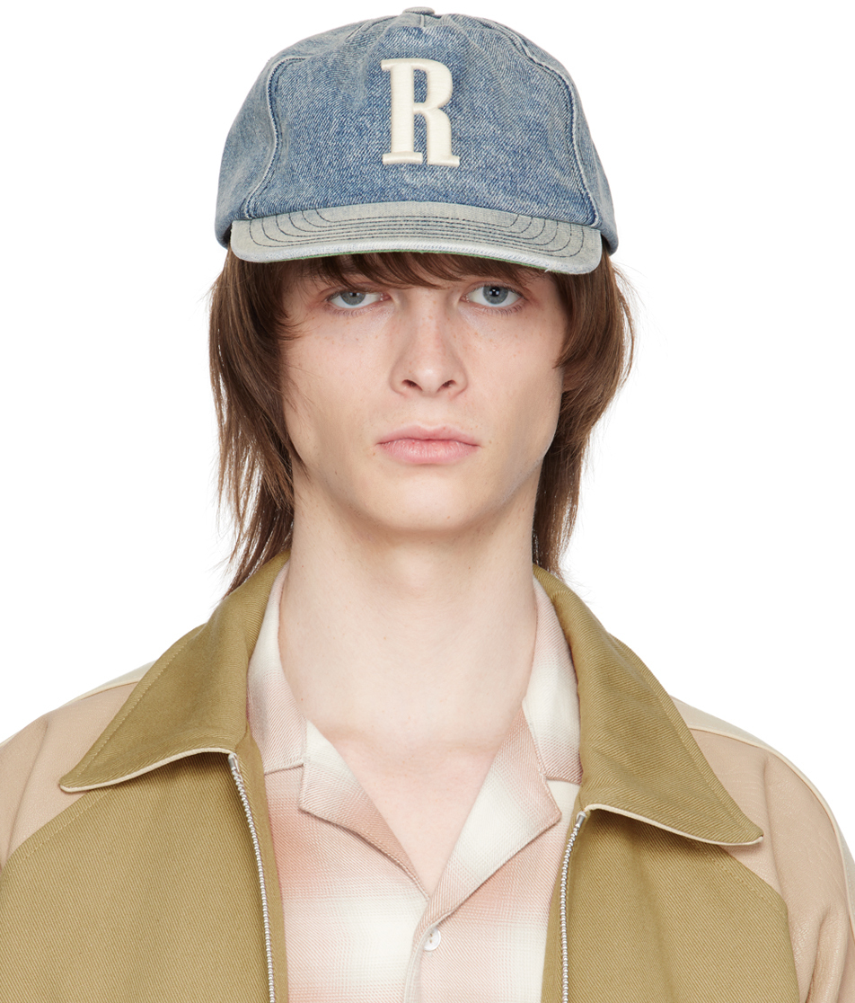 Rhude Blue Logo Cap Rhude
