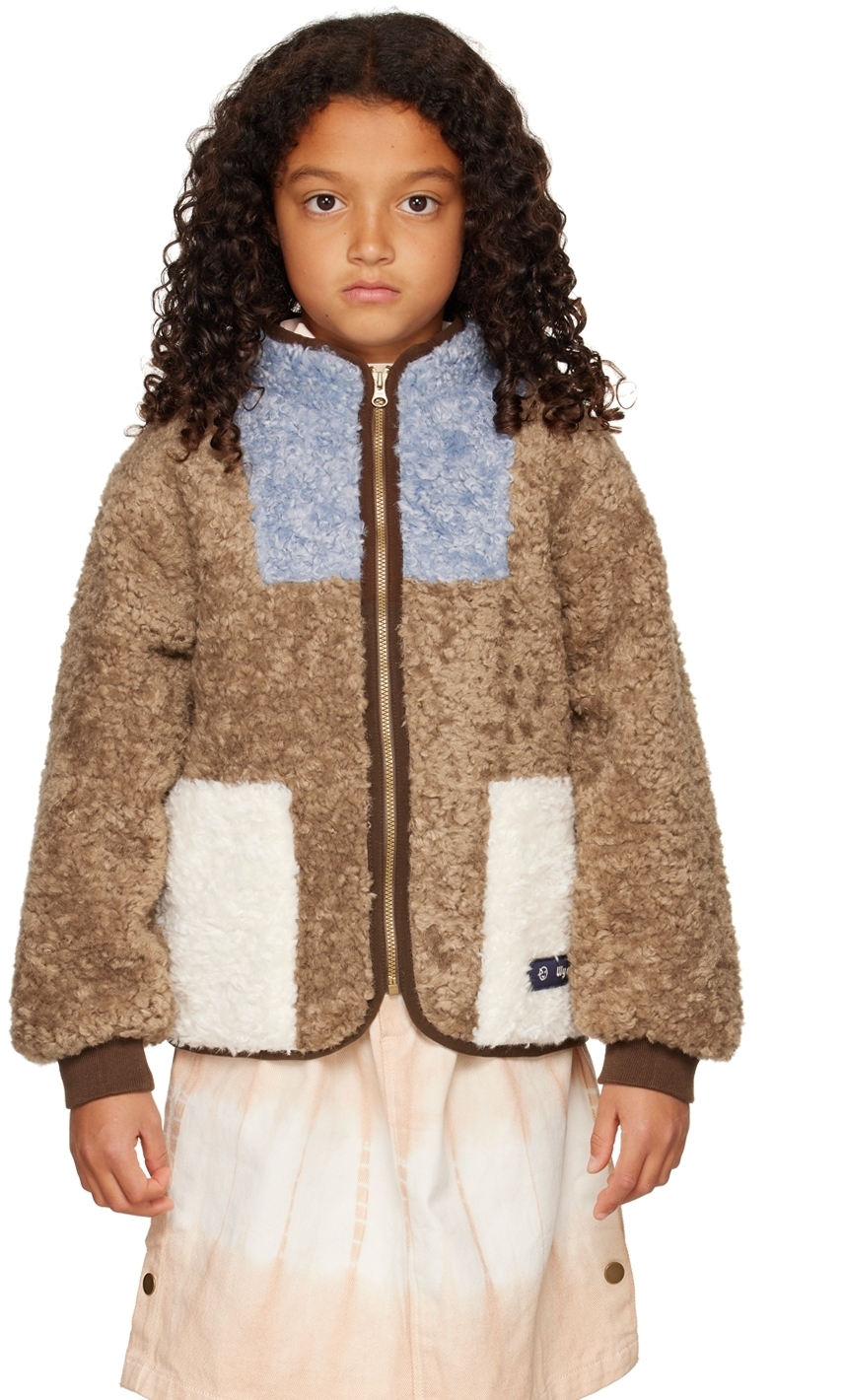 Wynken Kids Brown Summit Fleece Jacket Wynken