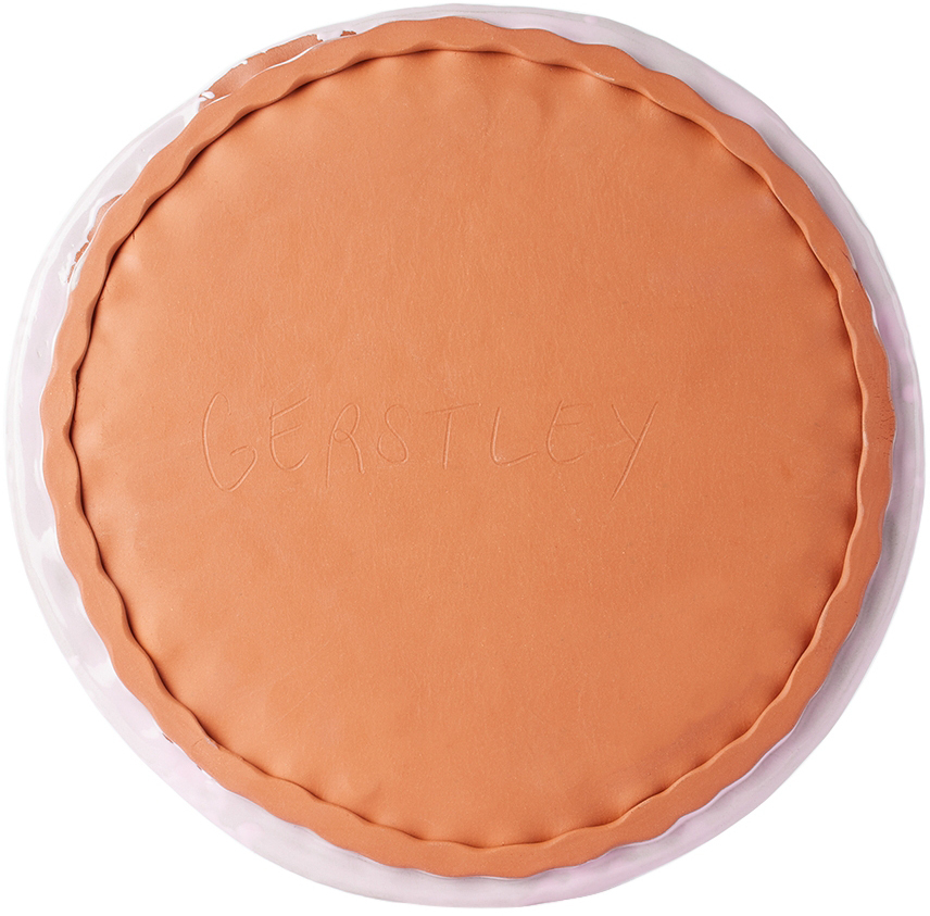 GERSTLEY Purple Serving Platter