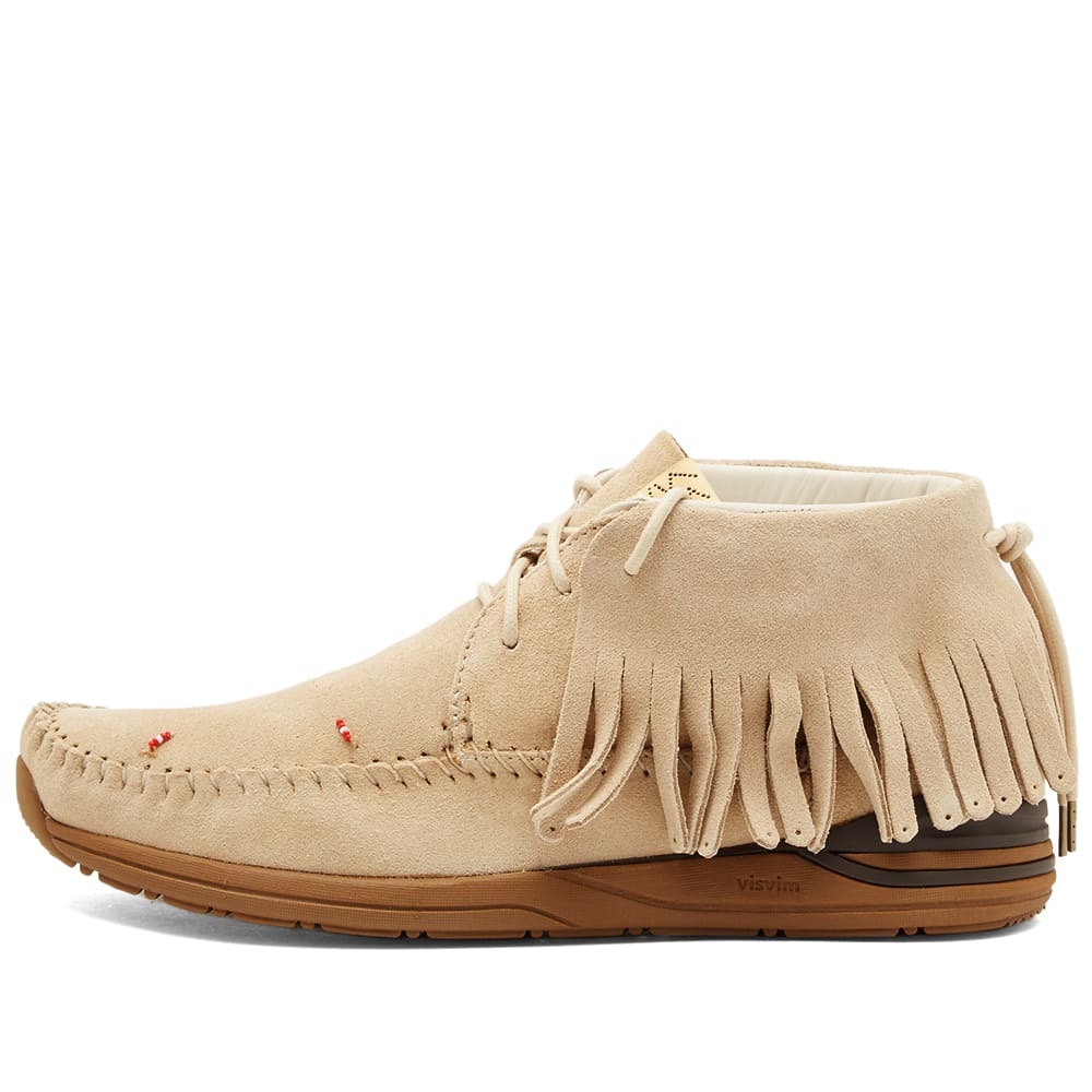 Visvim Men's FBT Shaman Folk Sneakers in Sand Visvim