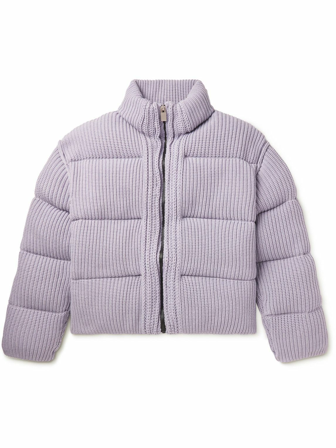 Moncler Genius - 6 Moncler 1017 ALYX 9SM Quilted Ribbed-Knit Down ...