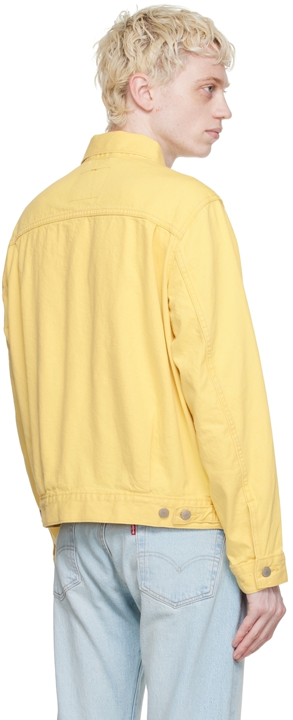 Levi's Yellow Naturally-Dyed Denim Jacket Levi's Red