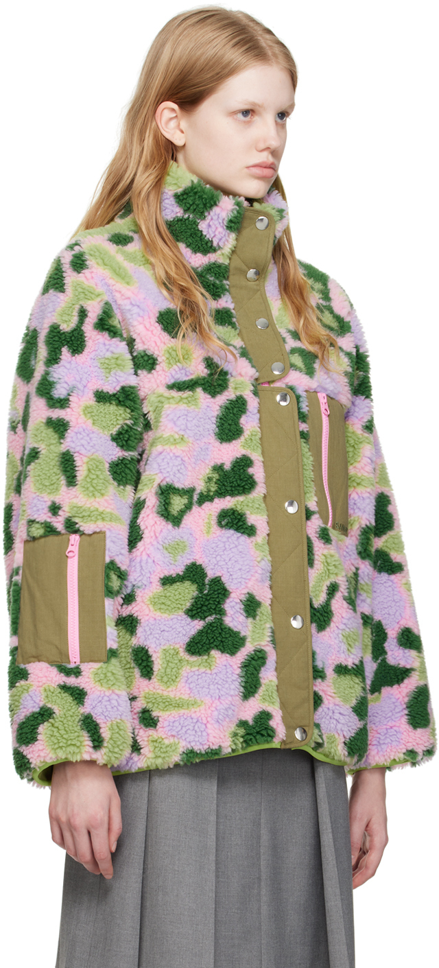 Sandy Liang Green & Pink Bobo Jacket Sandy Liang