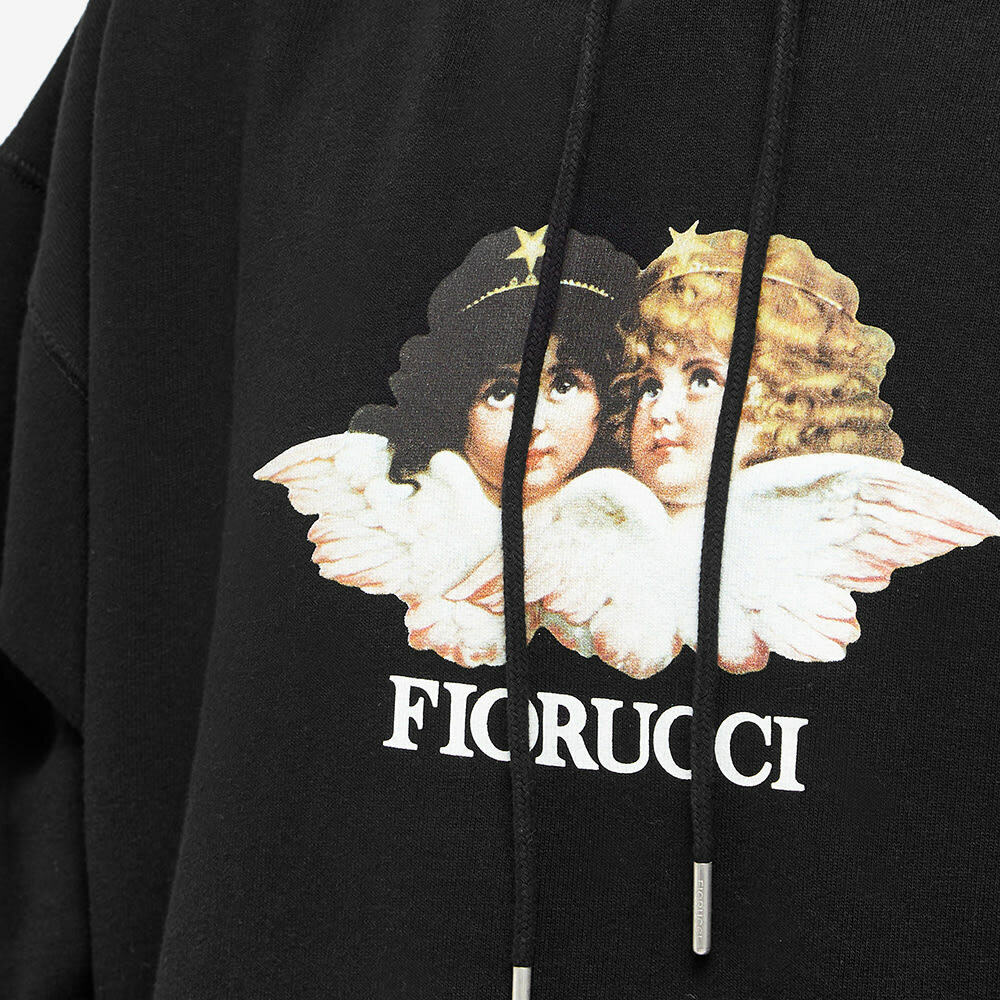 Fiorucci Women's Classic Angel Oversized Hoody in Black Fiorucci
