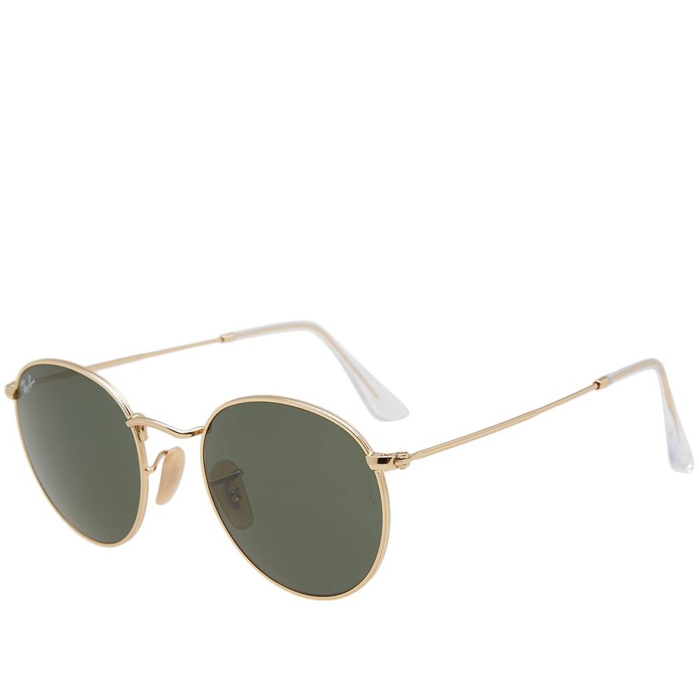 Ray Ban Round Sunglasses Gold Ray Ban