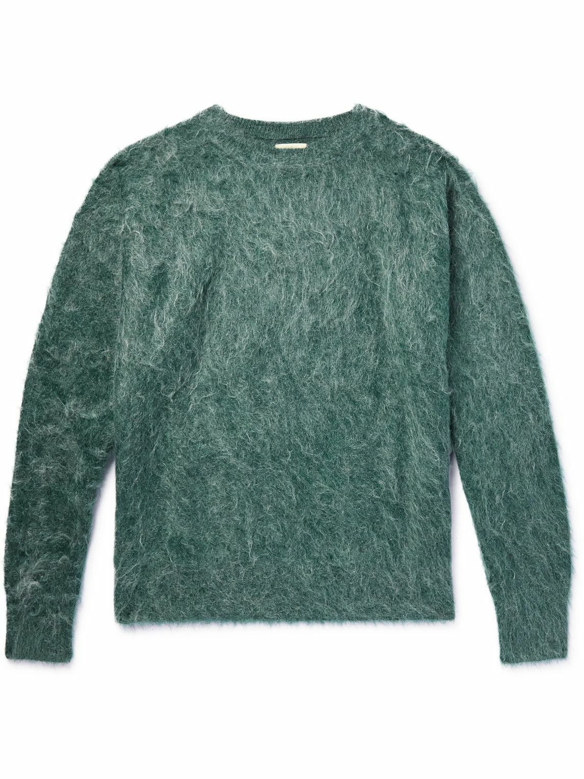 Bellerose - Dinom Brushed-Knit Sweater - Green Bellerose