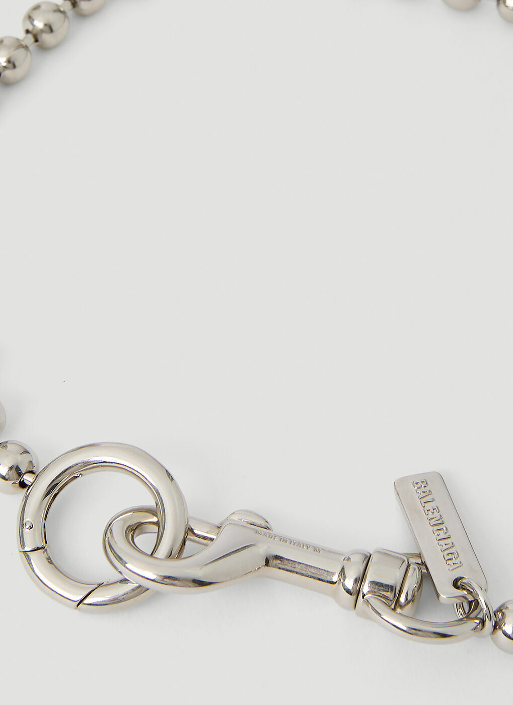 Balenciaga - Skate Necklace in Silver Balenciaga