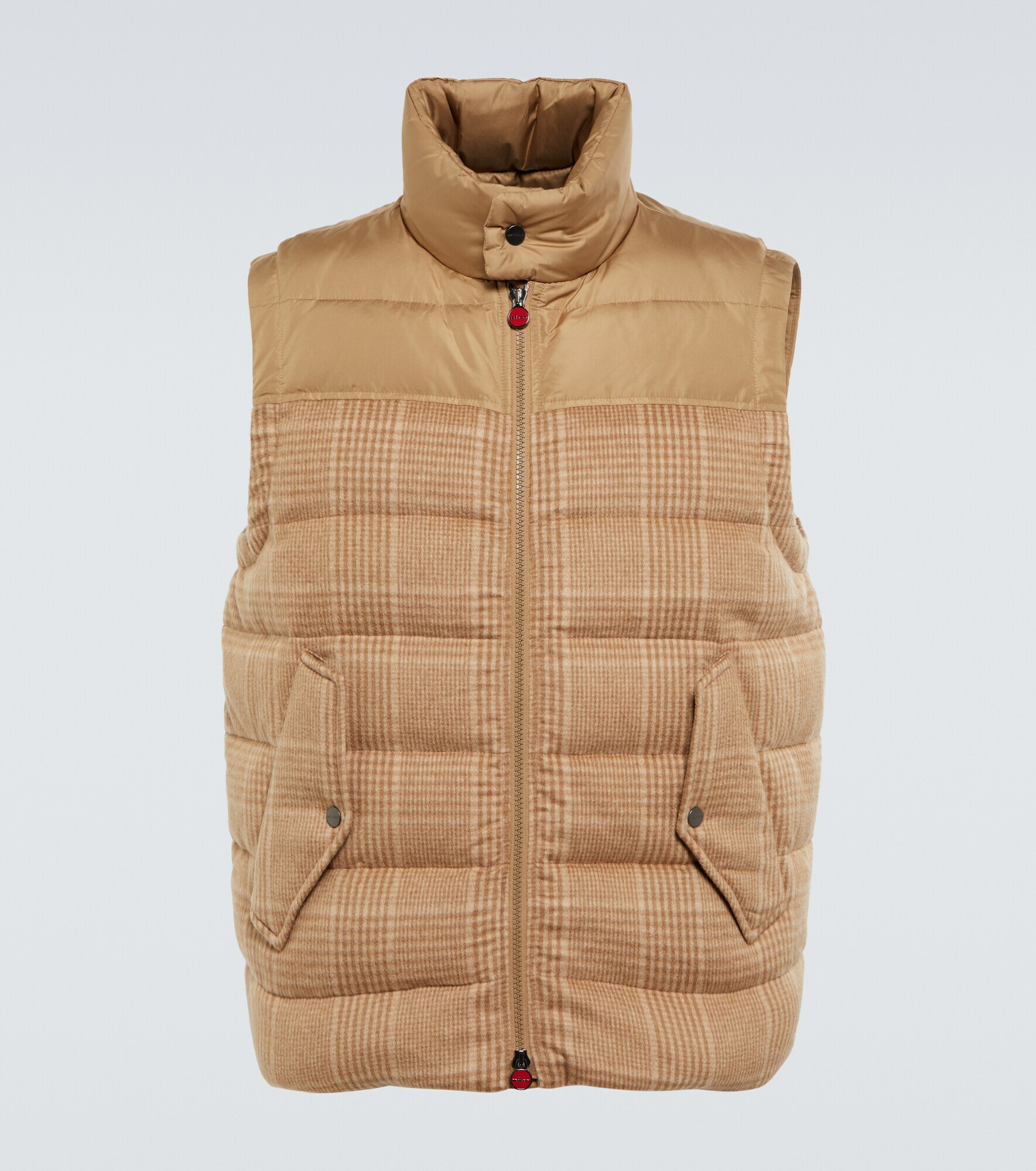 Kiton - Cashmere and wool down vest Kiton