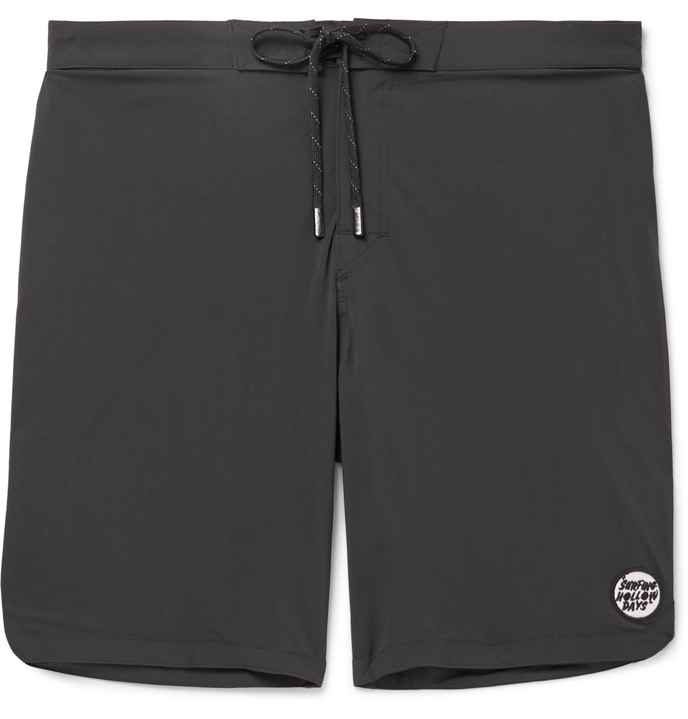 Outerknown - Logo-Appliquéd Shell Swim Shorts - Black Outerknown