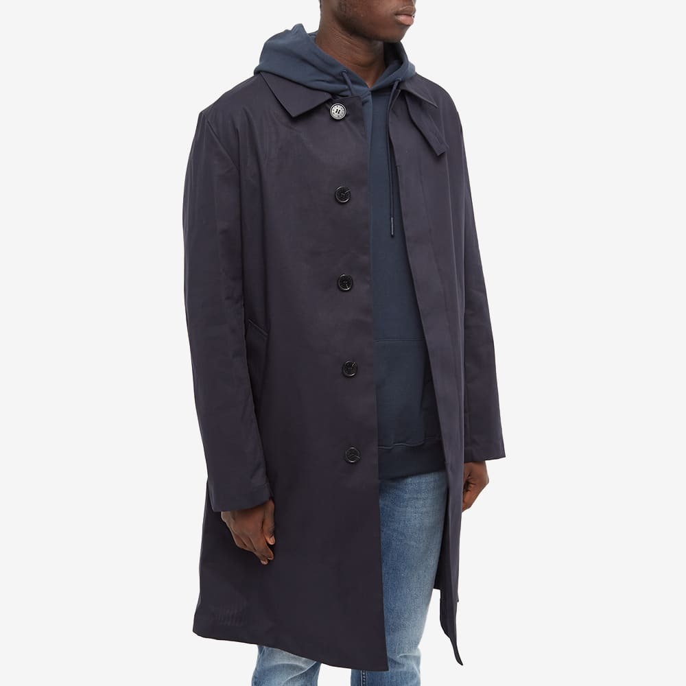 Mackintosh Men's Manchester Coat in Navy Mackintosh
